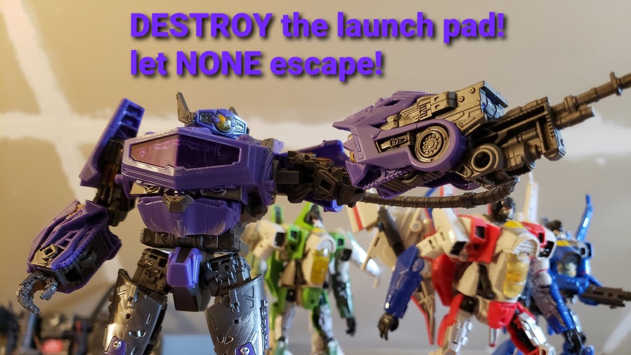 Tranformers studio series bb Shockwave review - YouTube