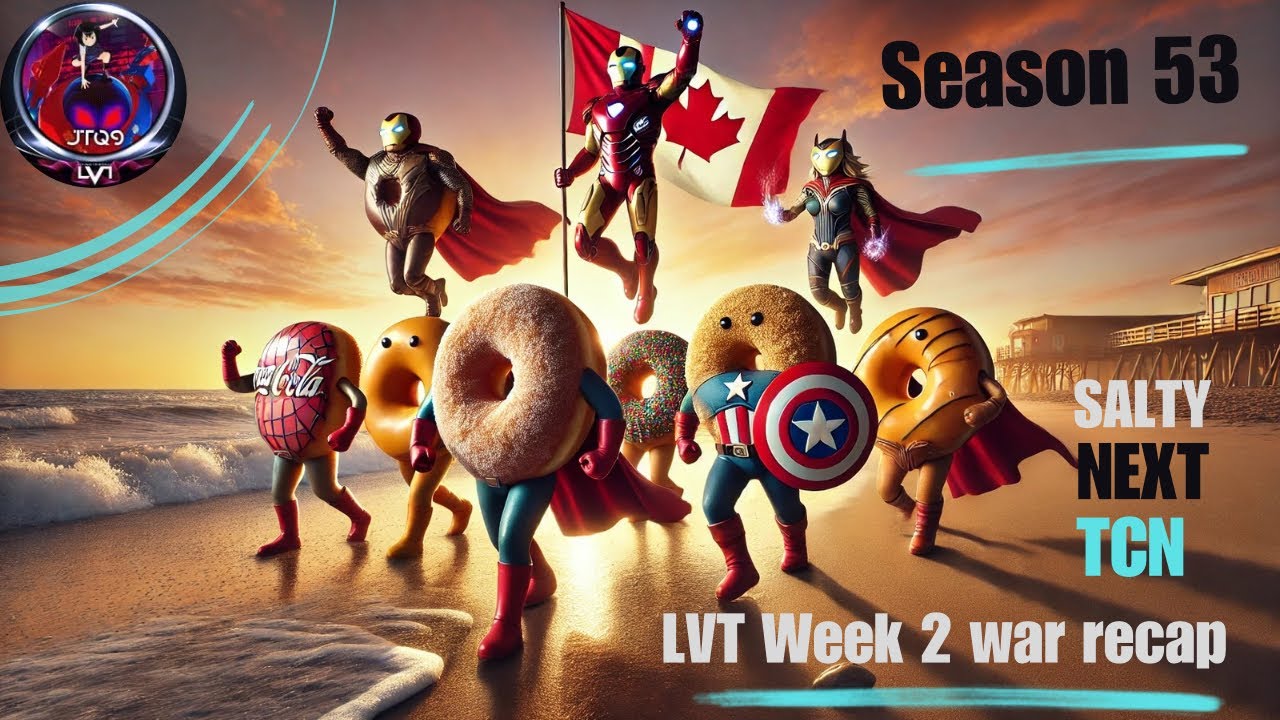 Season 53 Week#2. Donut chasing, Gladiators eating. - YouTube