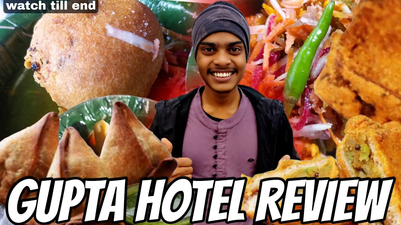 🥰Gupta Hotel review ⭐ trying all food items @bokarokbites #youtube# ...