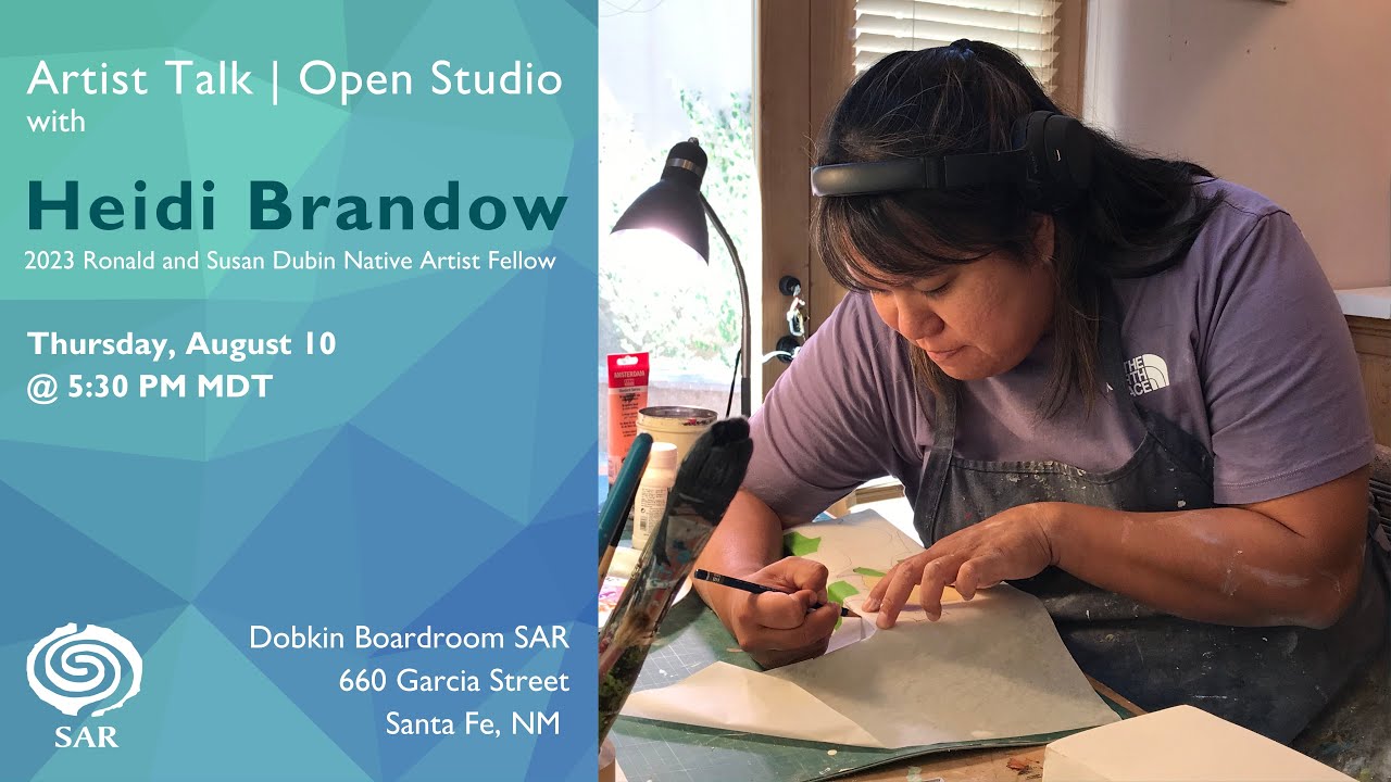 An Artist Talk with SAR’s 2023 Ronald and Susan Dubin Native Artist ...
