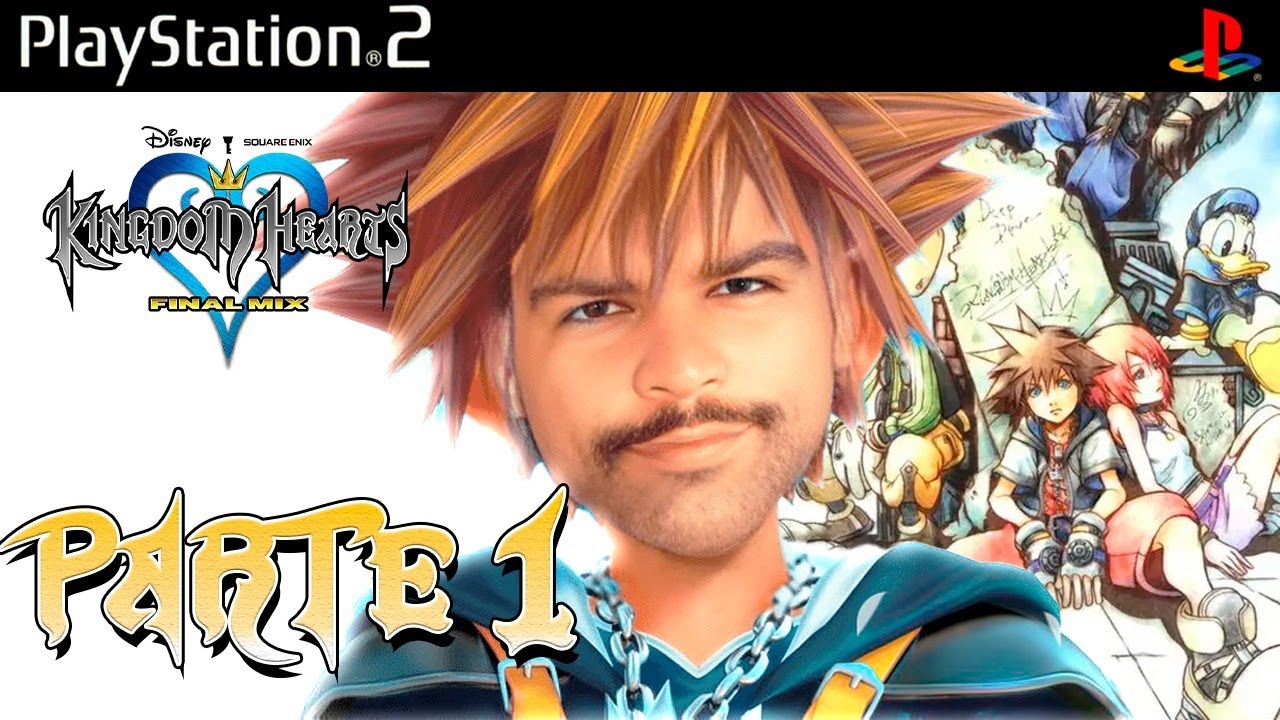 Cross jogando KINGDOM HEARTS 1 (PARTE 1) - PS2 - YouTube
