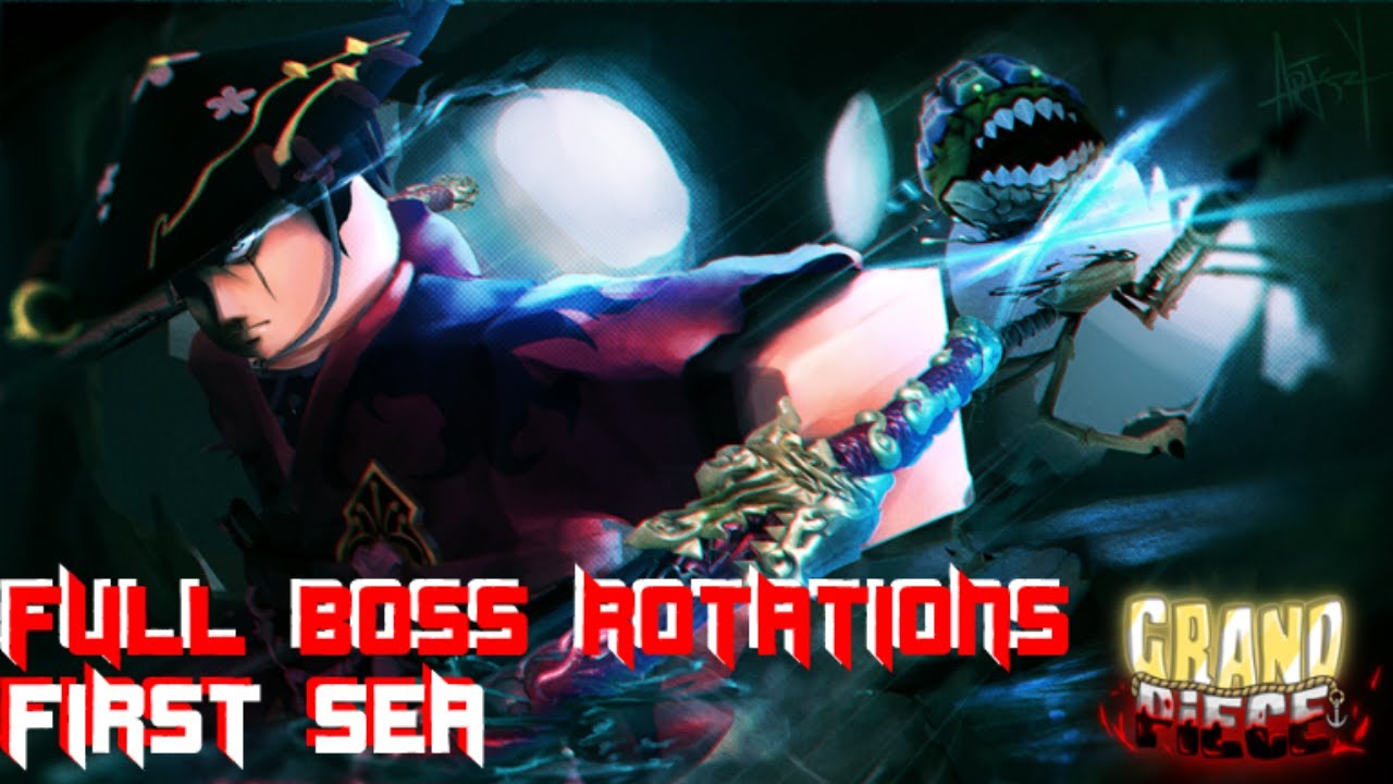 Full Boss Rotations First Sea (minimum lvl is 250) - YouTube