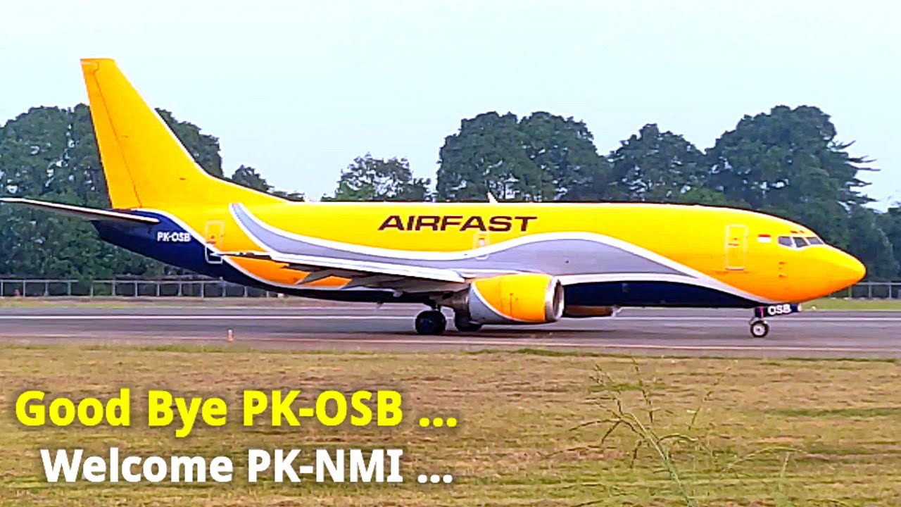 Ganti Pemilik .. Airfast Indonesia PK-OSB, Pindah Ke AirNesia Royal ...