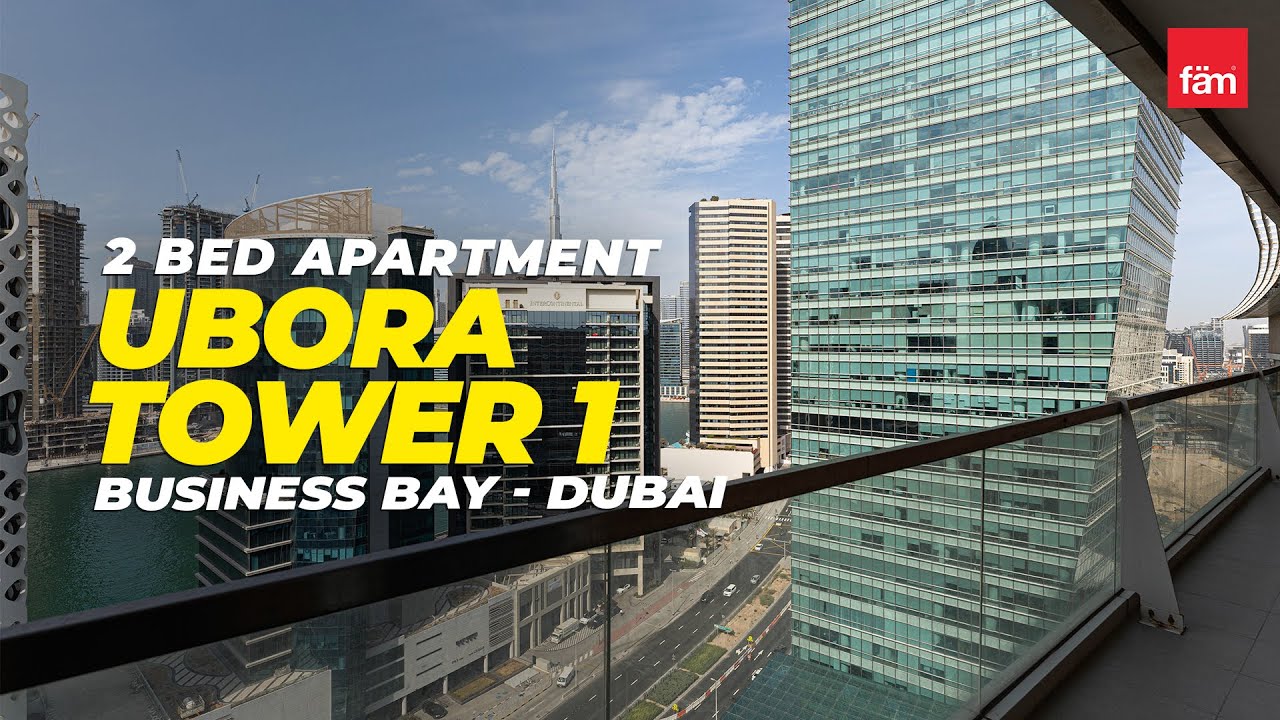 Amazing 2 Bed Apartment in Ubora Tower 1, Business Bay - Dubai - YouTube