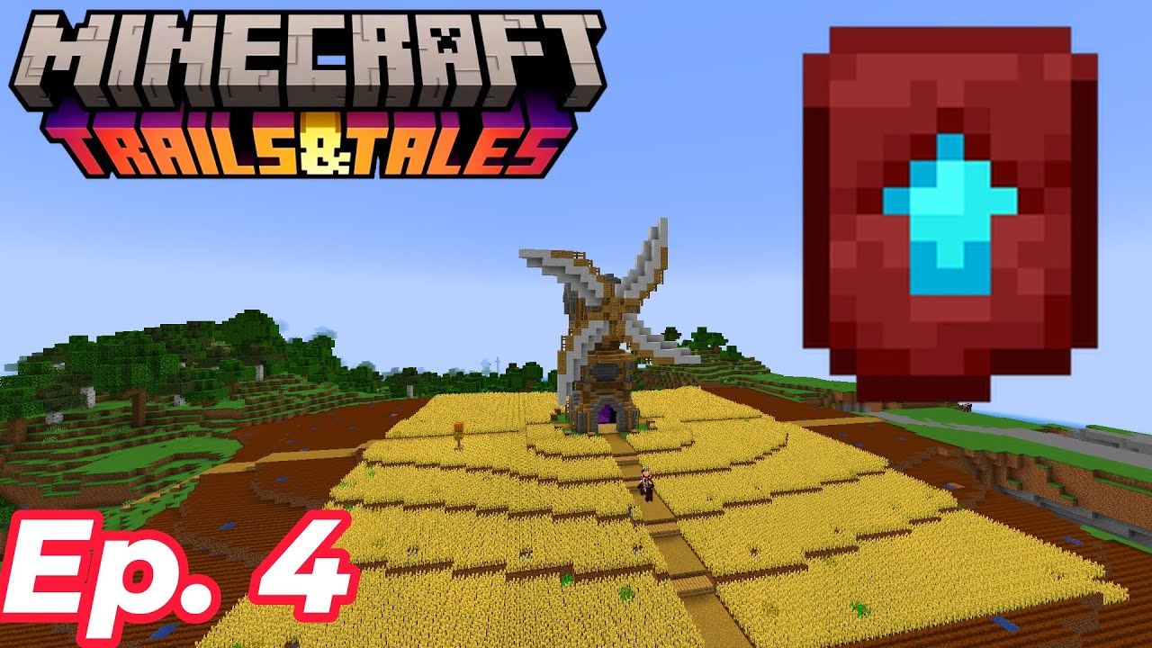I Built a Giant Farm Just to Make a Good Thumbnail in Minecraft: Trails ...