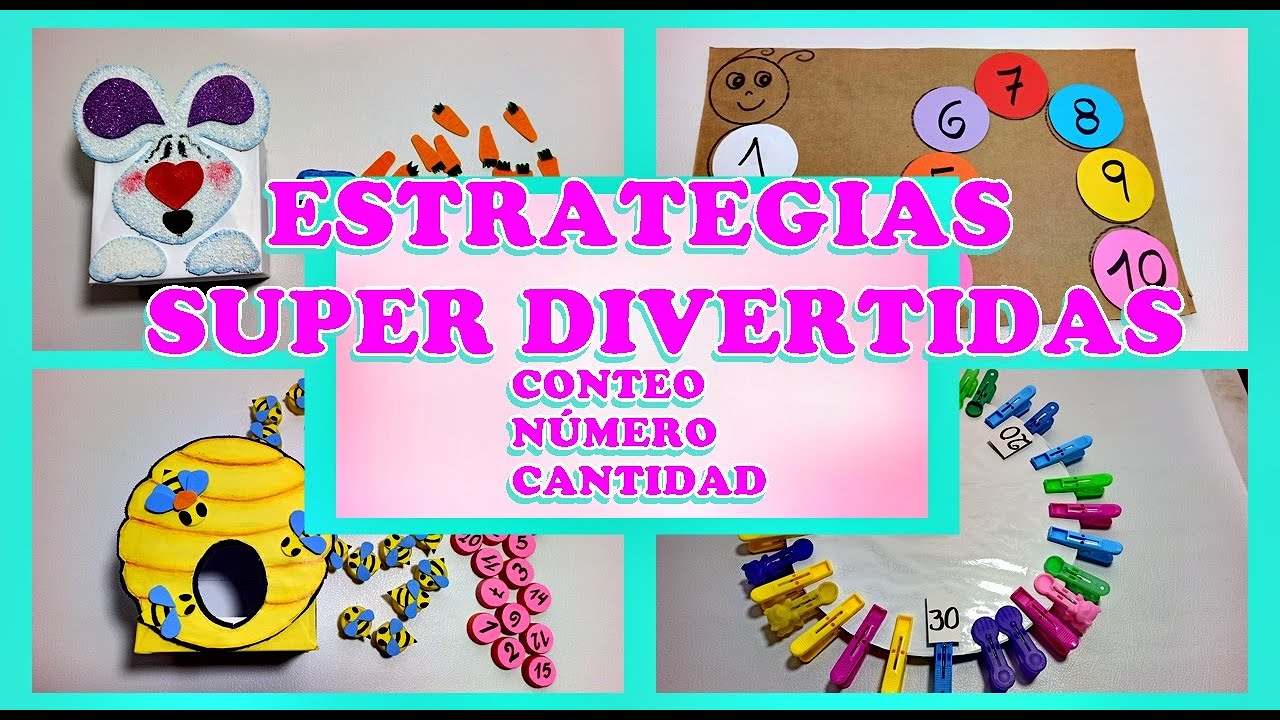 Estrategias Super Divertidas Para EnseÑar El ConteonÚmero Cantidad Youtube