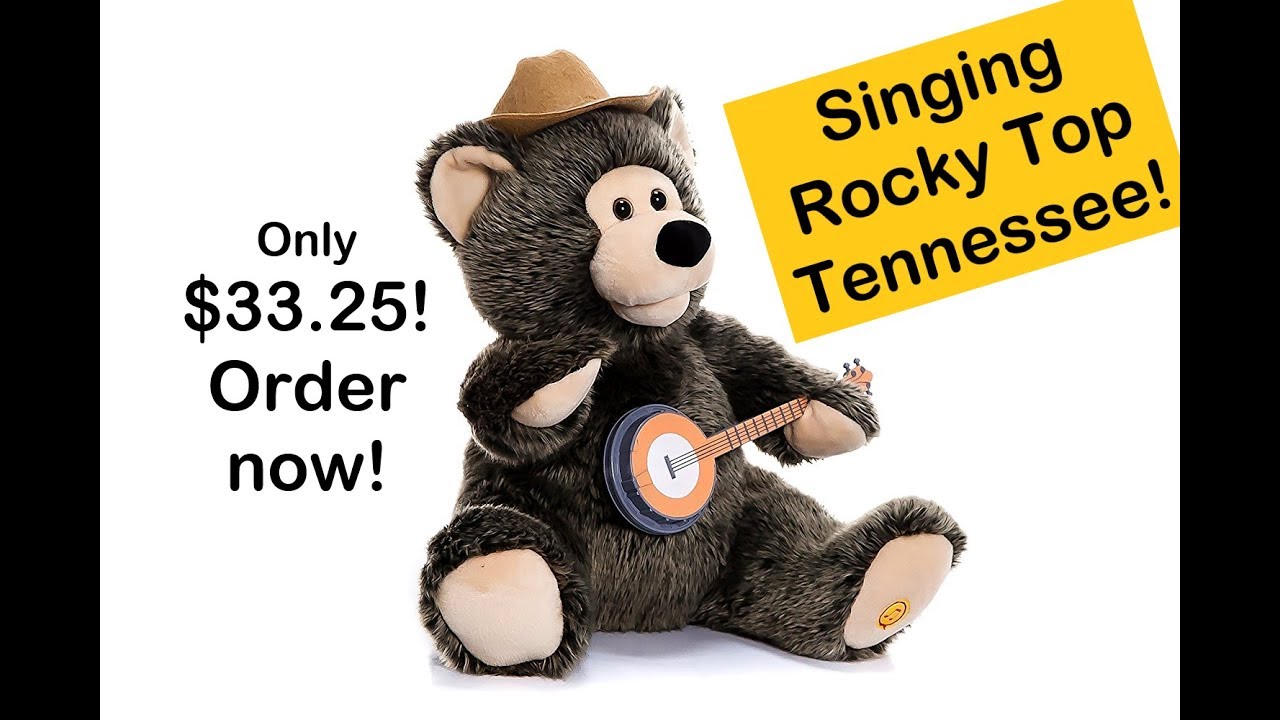 Rocky Top singing Bear - YouTube