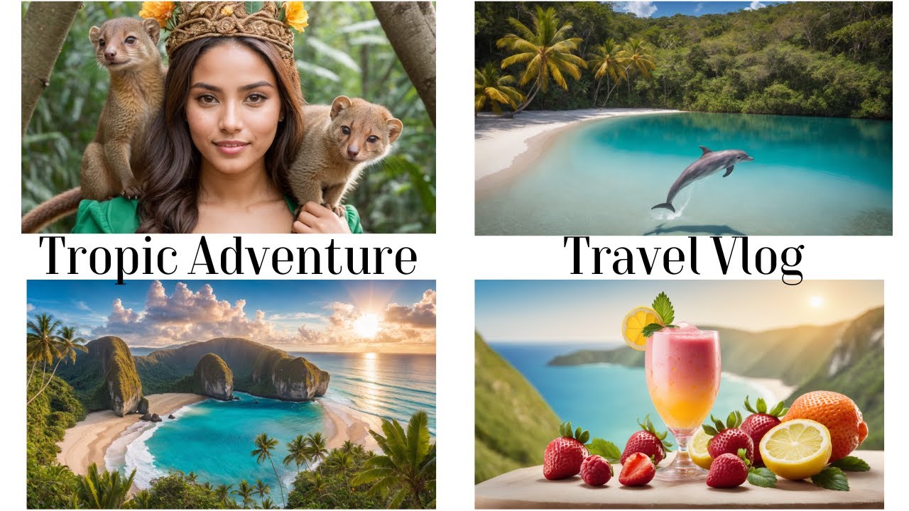 Tropic Adventure - Travel Vlog - Through the Jungle to the Beach - YouTube