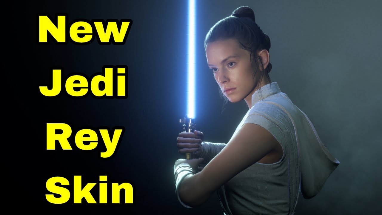 Star Wars Battlefront 2 - (New Jedi Rey skin!) - YouTube
