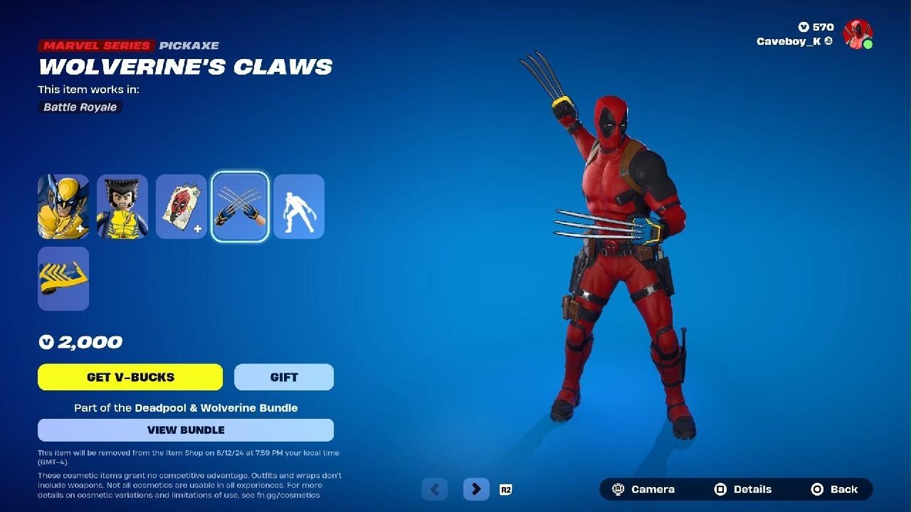Fortnite: New deadpool and Wolverine skins in Fortnite!!! - YouTube