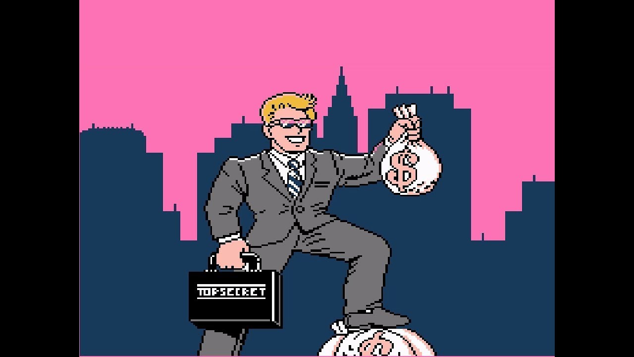 Wall Street Kid (NES) Playthrough - YouTube