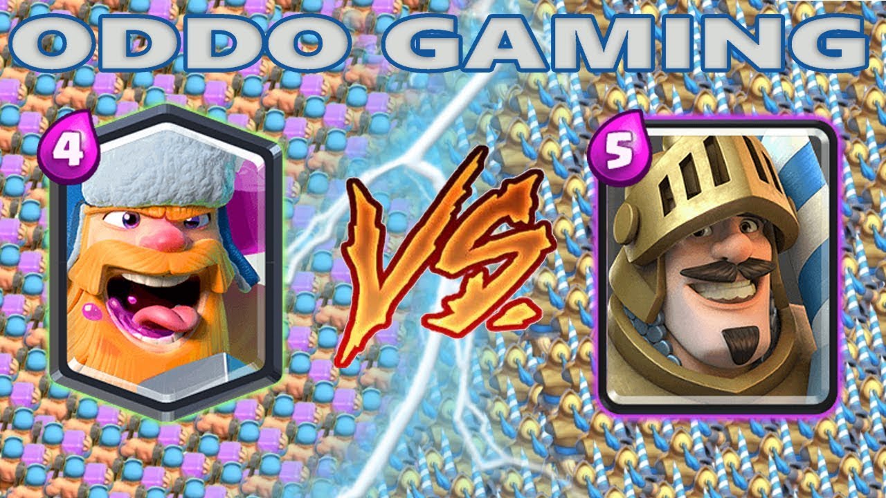 LUMBERJACK VS PRINCE - CLASH ROYALE BATTLE #22 - YouTube