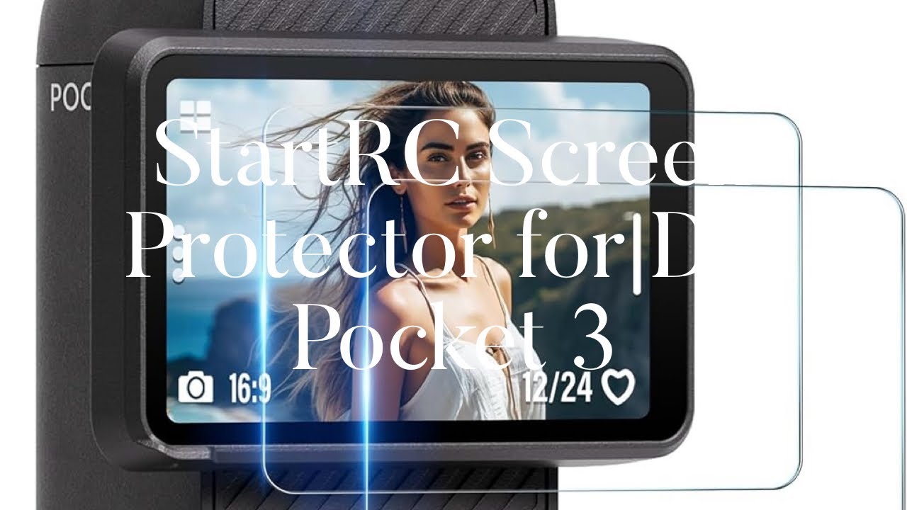 STARTRC Screen Protector for DJI Osmo Pocket 3 - YouTube