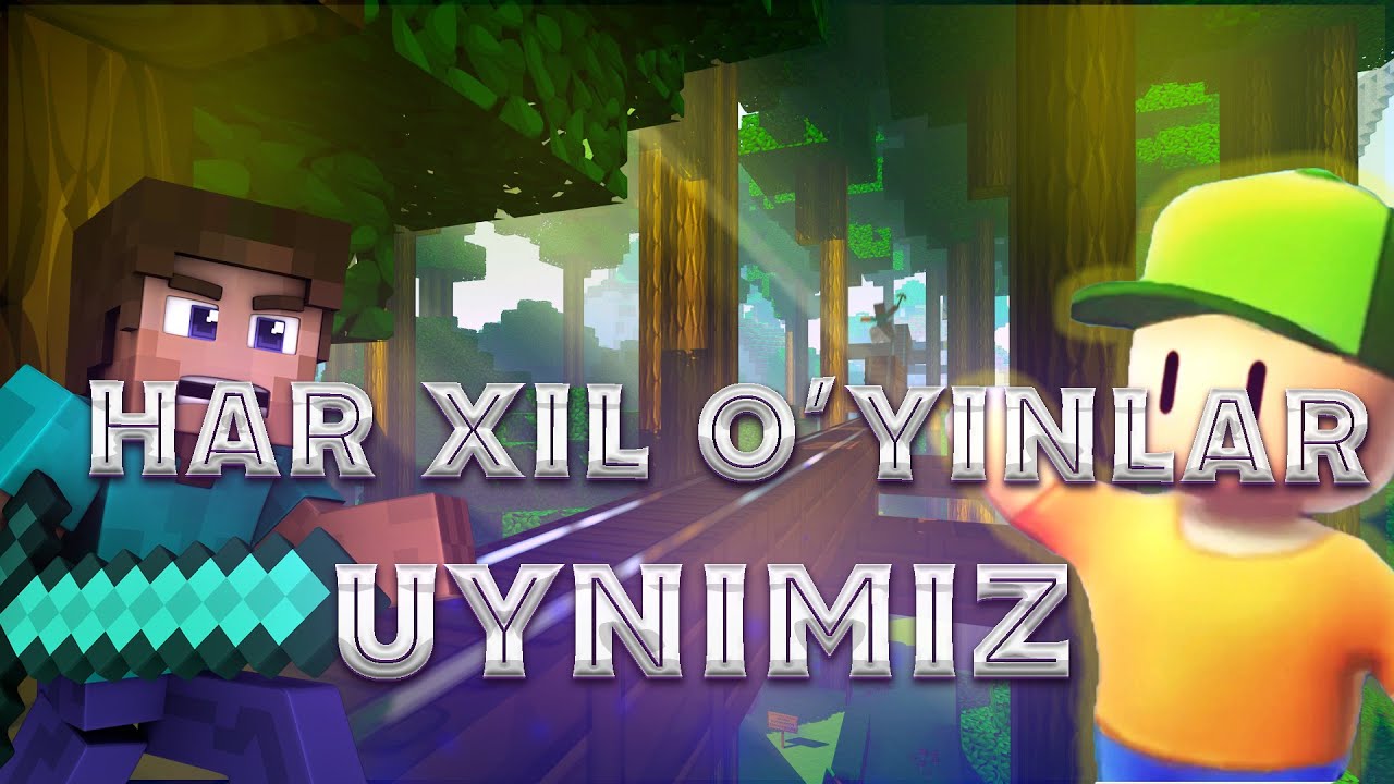 HAR XIL O'YINLAR O'YNIMIZ :) Live Stream - YouTube