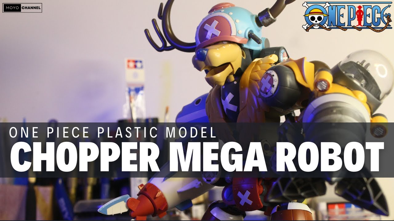CHOPPER MEGA ROBOT One Piece Plastic Model Kit Bandai Certified by TOEI ...