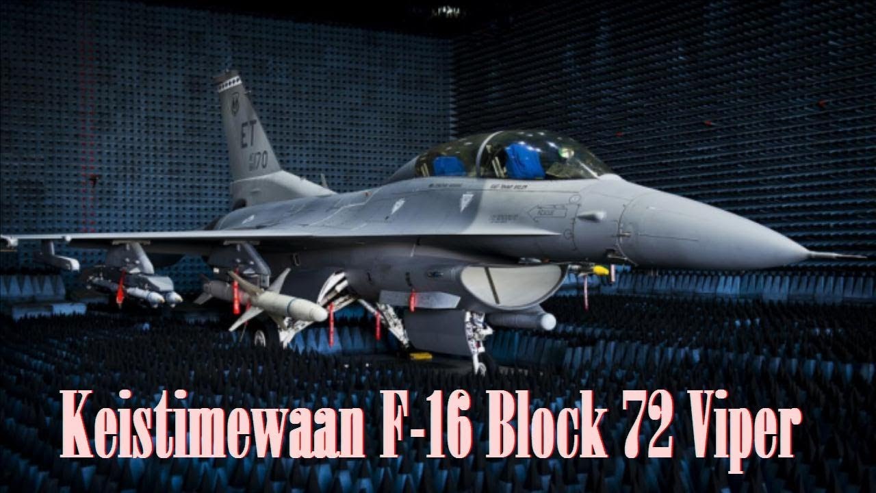 Inilah Kehebatan F-16 Block 72 Viper Dari Amerika Serikat Yang Akan ...