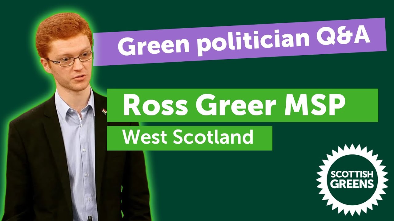 Green MSP Ross Greer answers your questions - YouTube