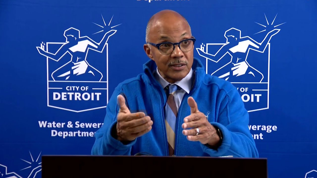 DWSD Director Gary Brown provides update on Coronavirus Water Restart ...