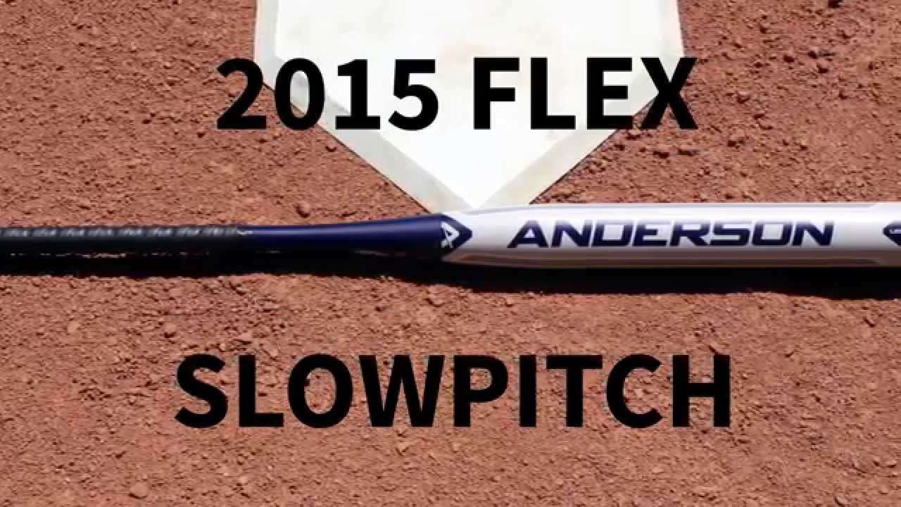 CheapBats.com 2015 Anderson Flex Slowpitch Softball Bat - YouTube