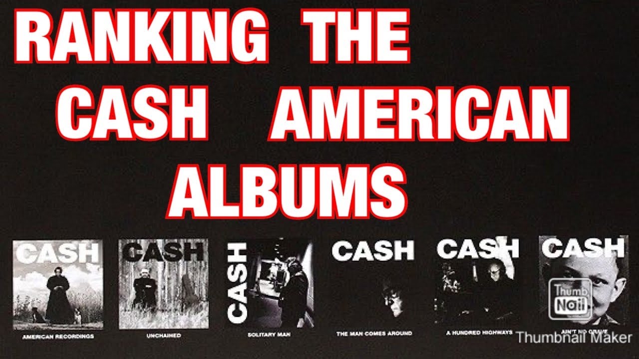 Ranking The Johnny Cash American Recordings Vinyl Record Albums - YouTube