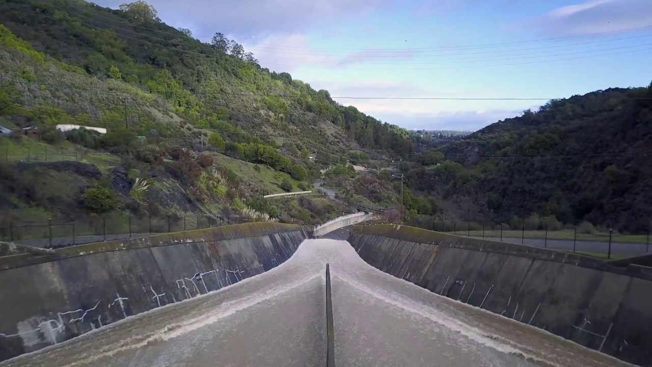 Lexington Reservoir At Capacity - YouTube
