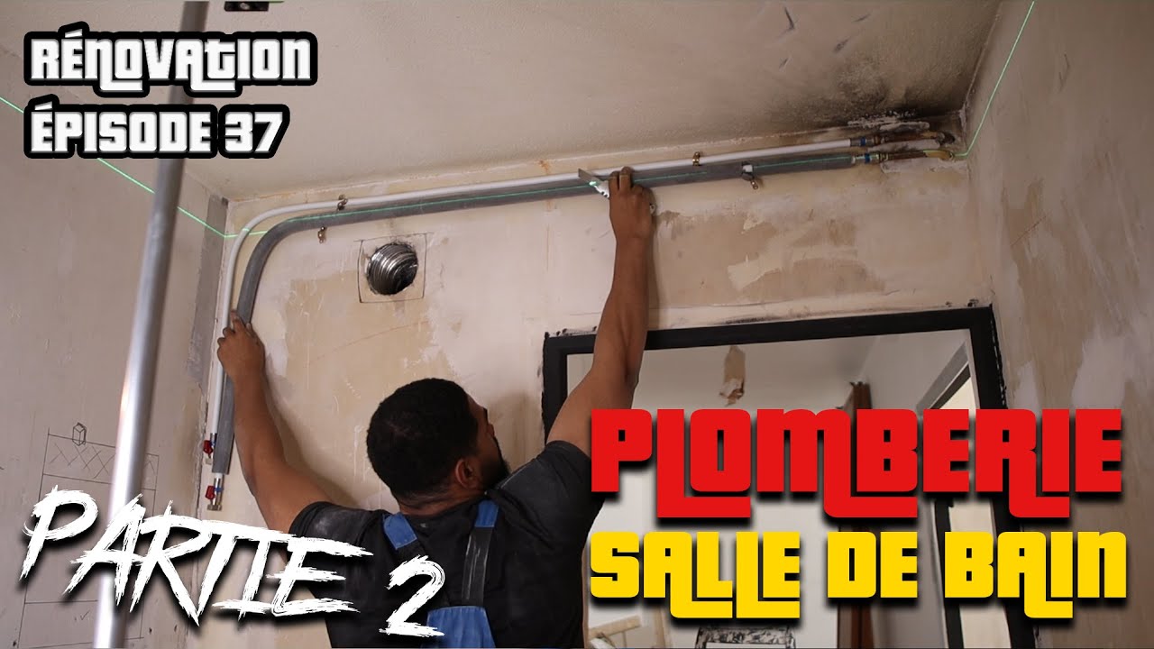 RÉNOVATION PLOMBERIE SALLE DE BAIN PARTIE 2 - SERTISSAGE ET ...