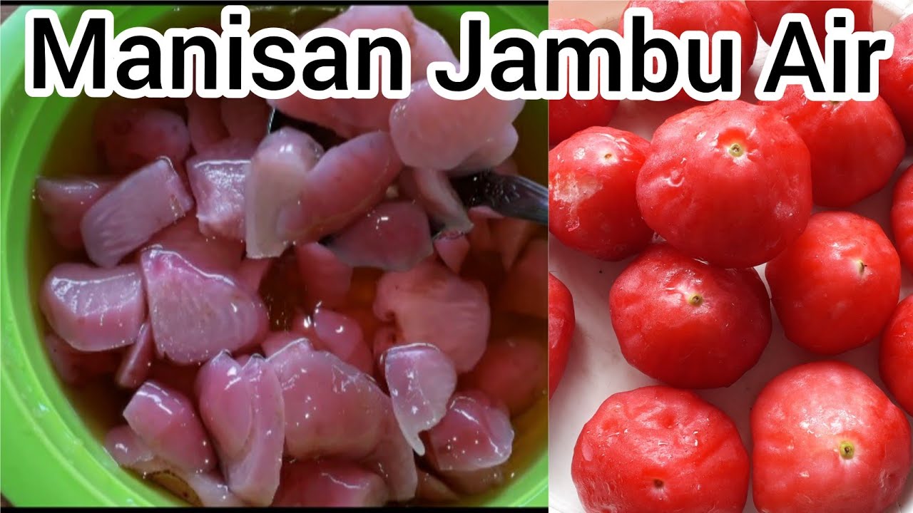 CARA MEMBUAT MANISAN JAMBU AIR || MANISAN SEGAR TAHAN LAMA UNTUK IDE ...