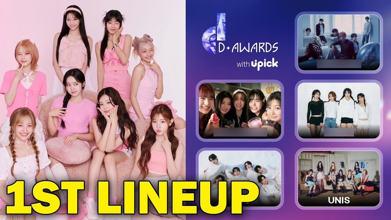 UNIS confirmed to appear at the K-pop idol awards ceremony "1st D Awards" with Upick - YouTube
