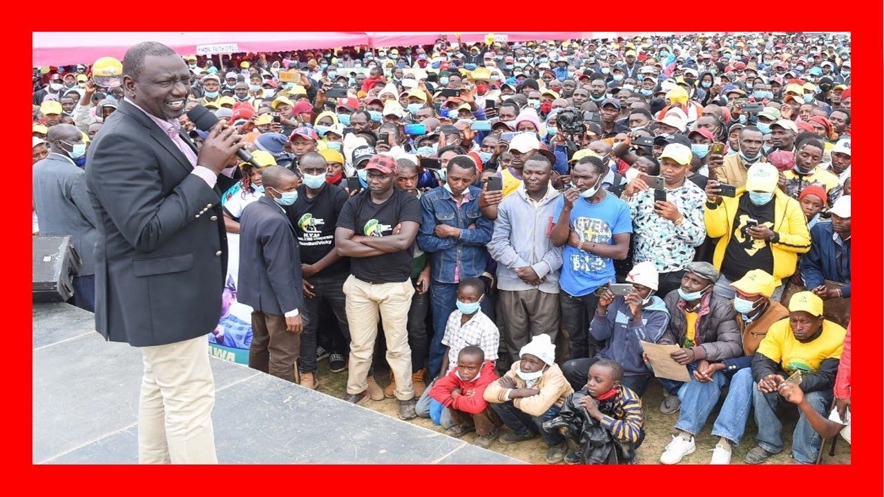 DP Ruto interacts with residents of Engineer, Kinangop in Nyandarua ...