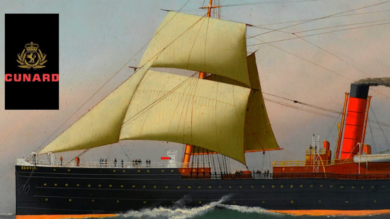 SS servia | o primeiro transatlântico moderno. - YouTube