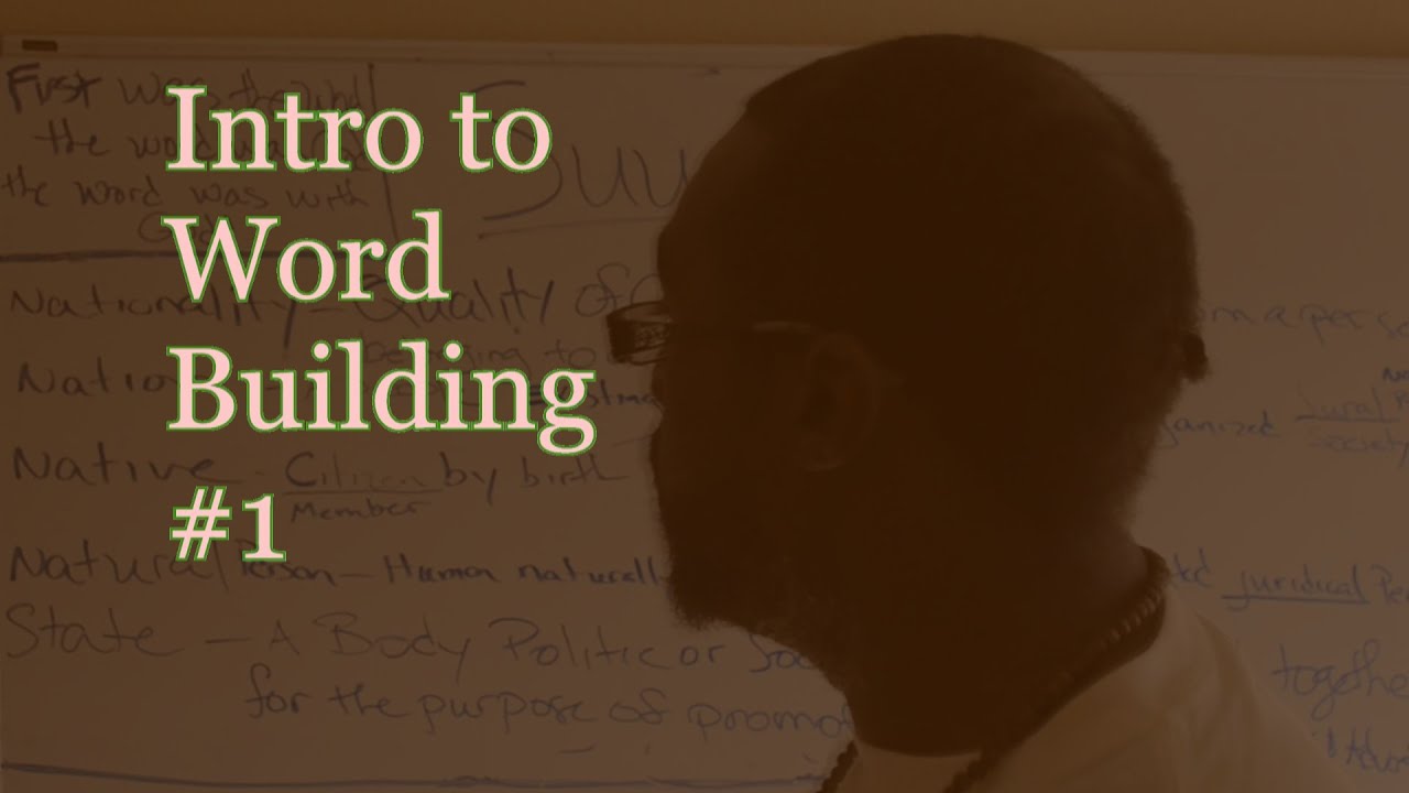 Word Building 1 Intro YouTube word-building-1-intro-youtube