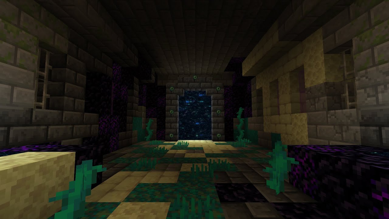 Better End Portal Tutorial (only 3 commands) - YouTube