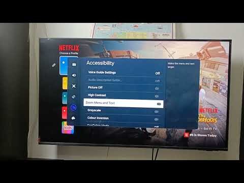 How to Use Zoom Menu and Text on Any Samsung Smart TV | Complete Accessibility Guide