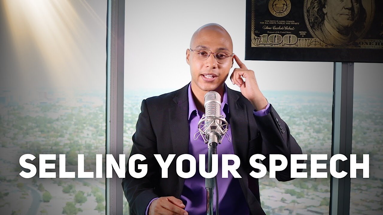 Selling Your Speaking Topic - Speaker Training - YouTube