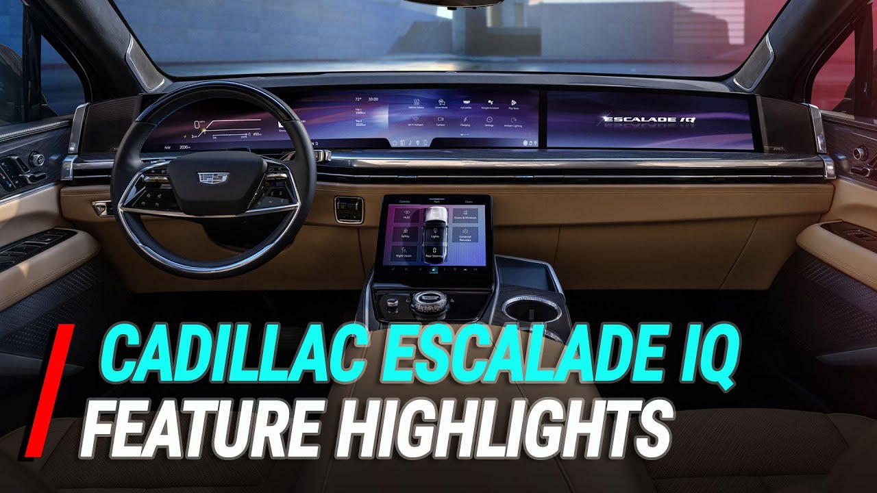 2025 Cadillac Escalade IQ Feature Highlights - YouTube