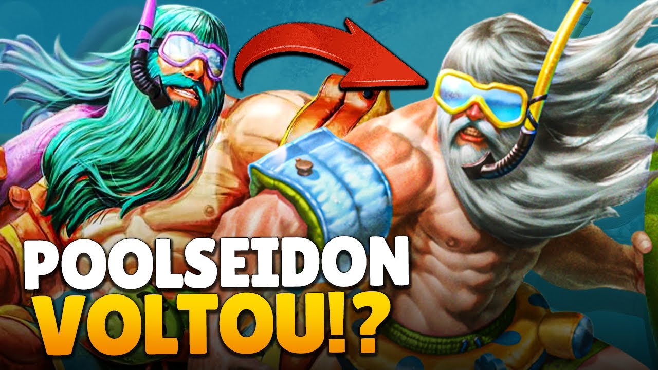 😭 INACREDITÁVEL! HI REZ TRAZ DE VOLTA SKIN LENDÁRIA DO POSEIDON! - YouTube