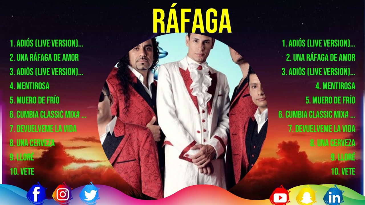 Ráfaga ~ 10 Grandes Exitos, Mejores Éxitos, Mejores Canciones - YouTube