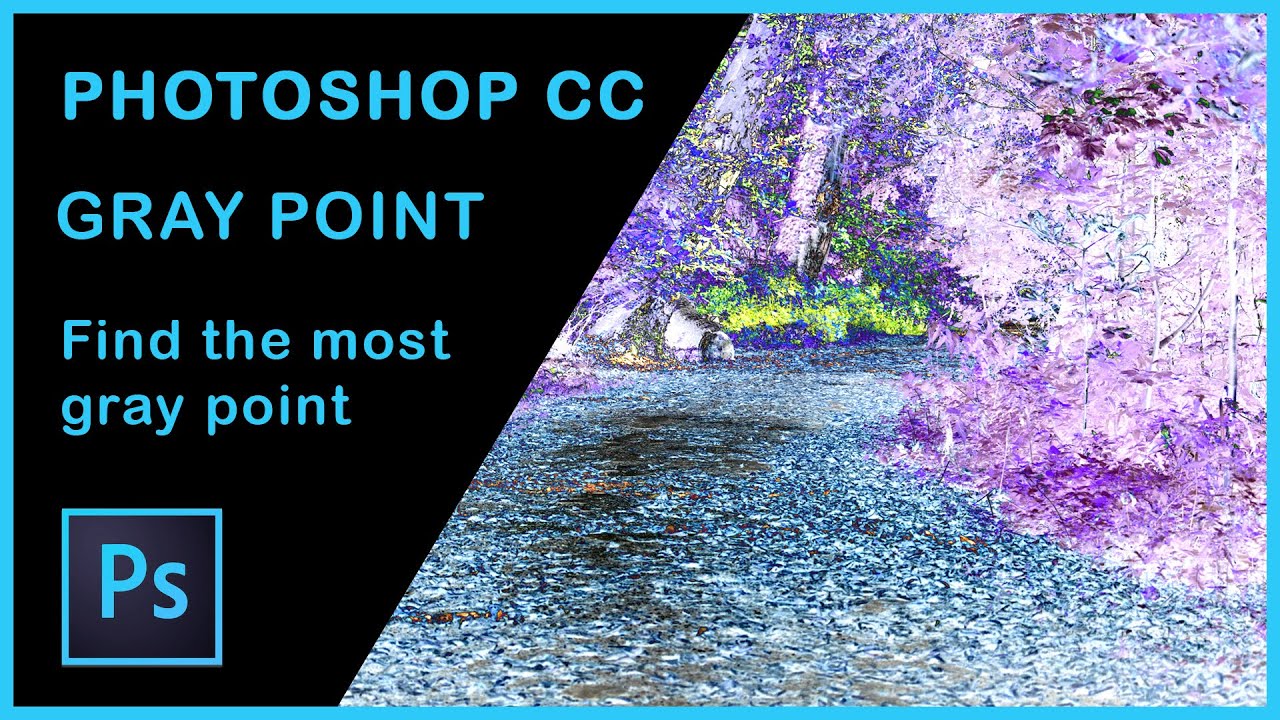 Photoshop Tutorial | Find the Gray Point of a photo - YouTube