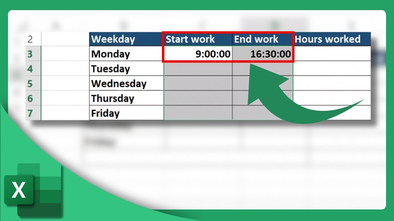 How To Insert And Format Time In Excel Easy YouTube How To Insert And Format Time In Excel Easy YouTube