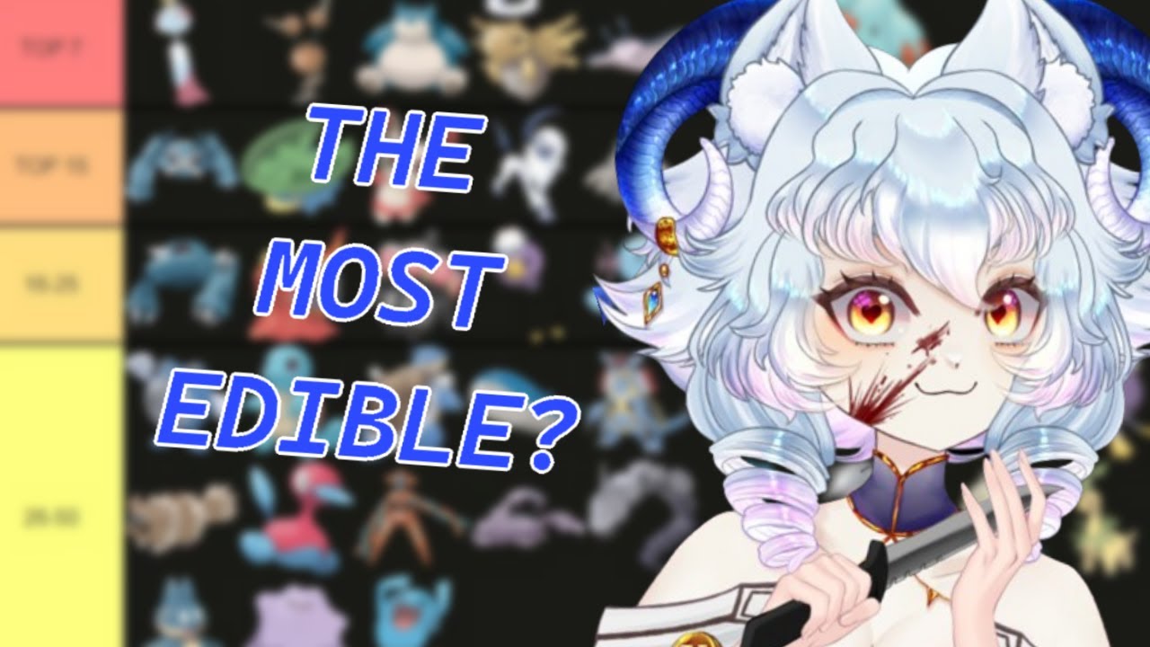 【Vtuber VOD】Streiss Ranks The Tastiest Pokemon | Streissel - YouTube