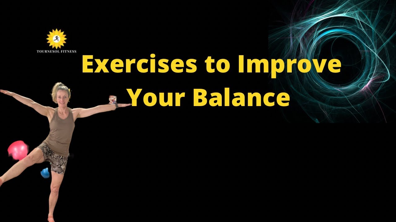 Exercises to improve your balance. 10 minute workout. - YouTube