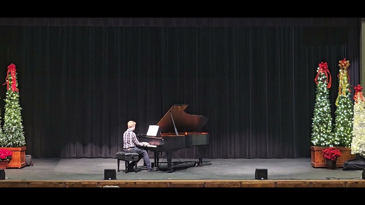 Thousand Years performed by Jed Clark 2024 Christmas Recital - YouTube