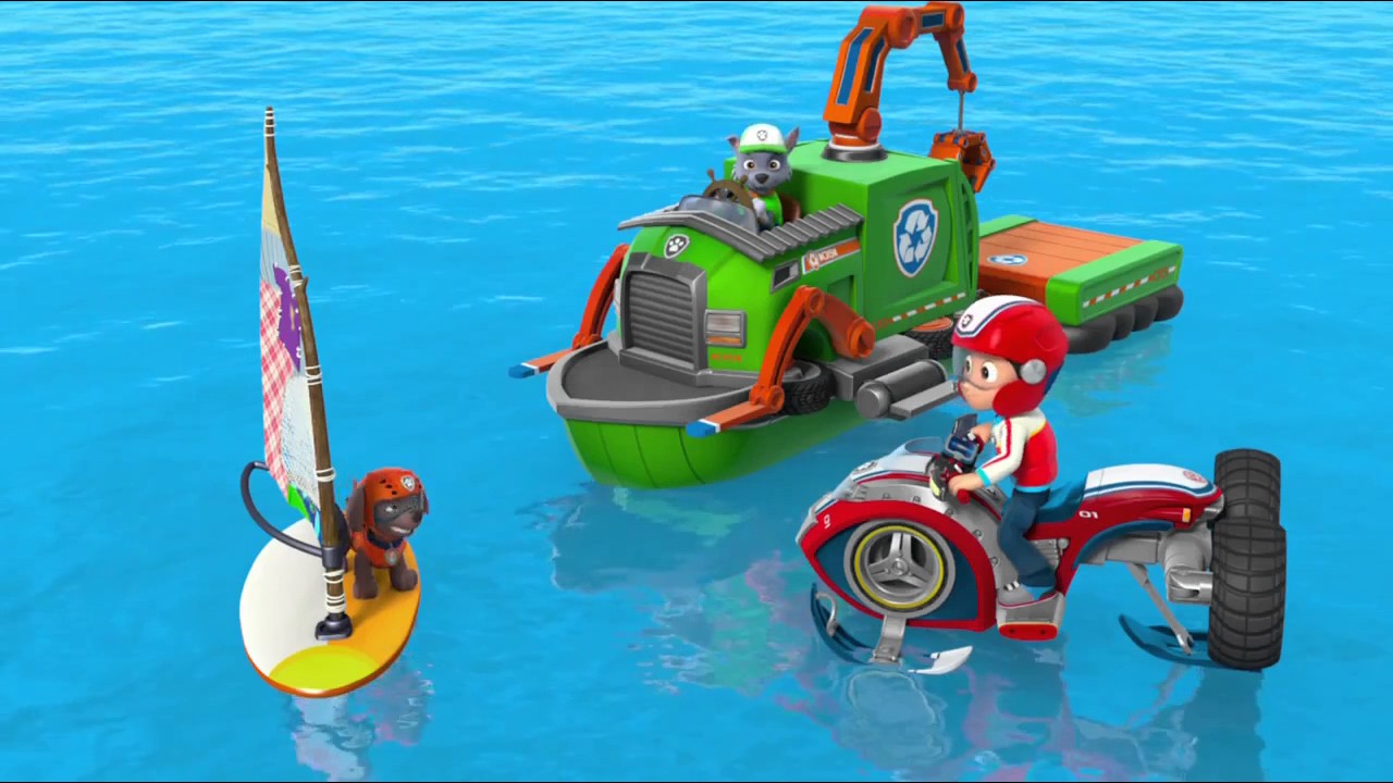 PAW Patrol Season 3 Episode 18 PUPS SAVE A WINDSURFING PIG 06 - YouTube