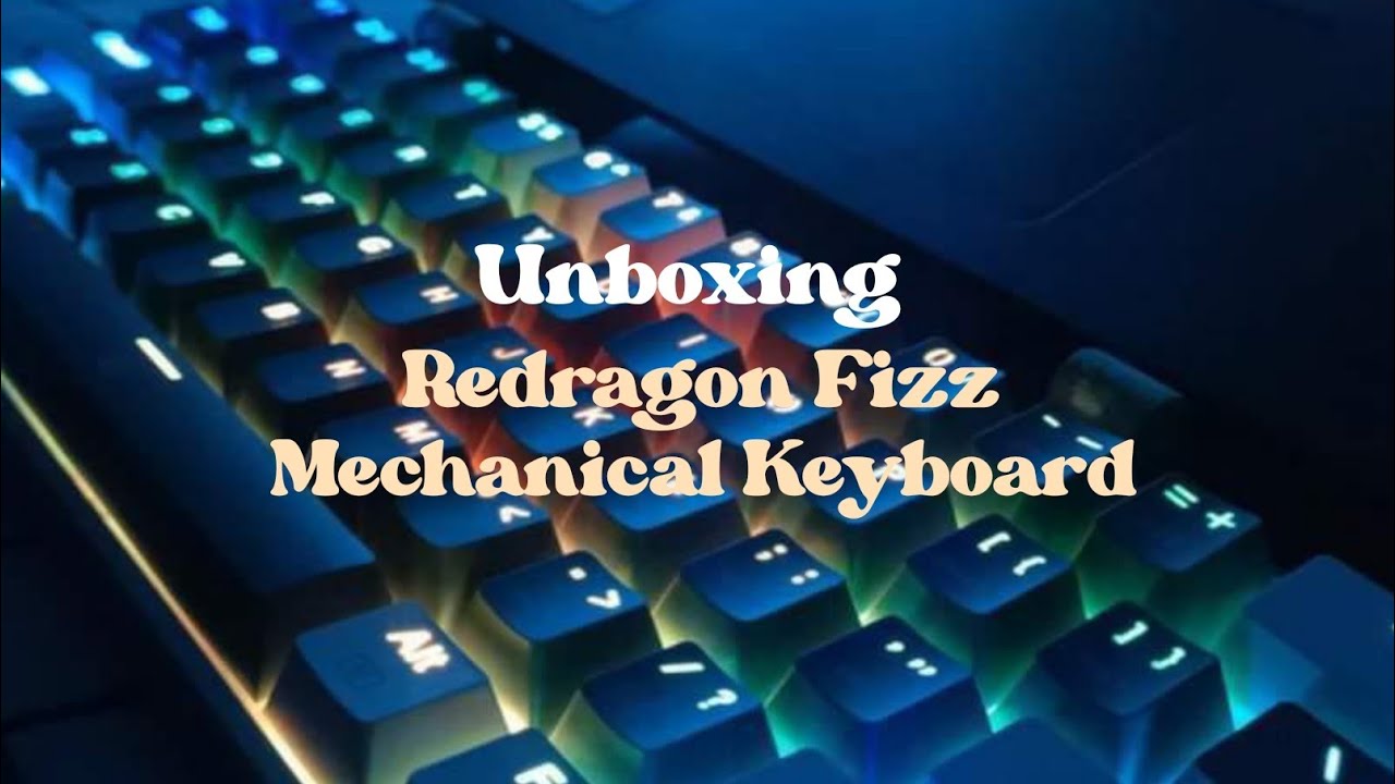 unboxing my redragon fizz! 🍓 - YouTube