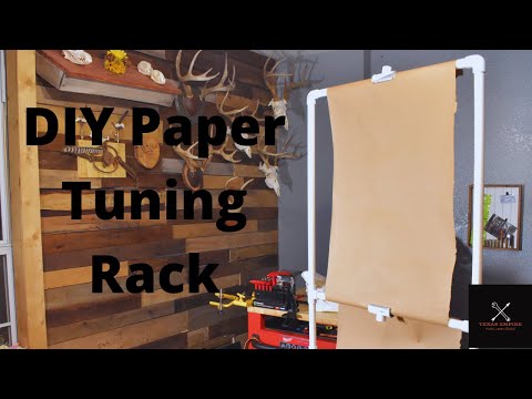 How to Build a Paper Tuning Stand (Cheap and Easy) - YouTube