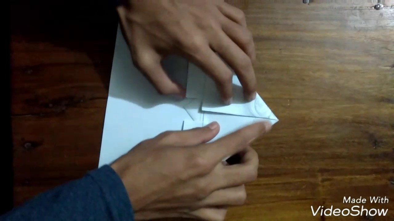 how to make a paper airplane at home - YouTube