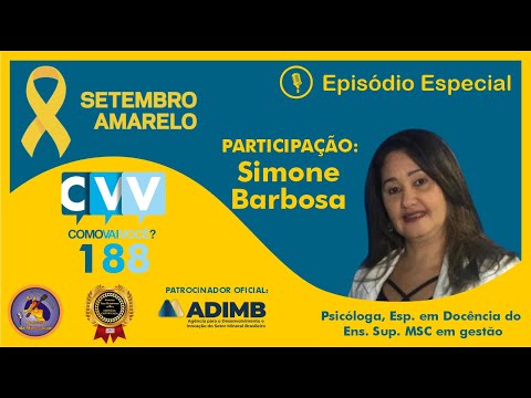 Campanha Setembro Amarelo - Simone Batista - YouTube