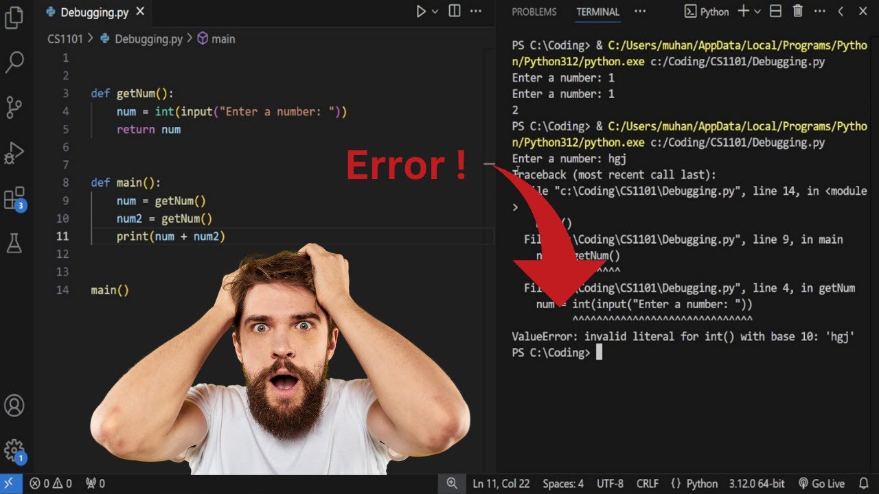 How to read Errors ?? | كيف أقرأ رسالة الخطأ ؟؟ - YouTube