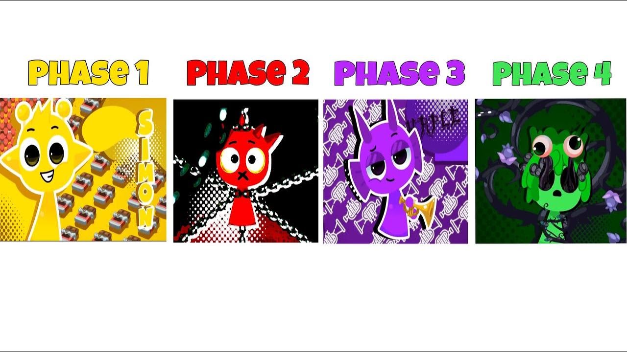 Incredibox Sprunki Animation Innrto PHASE 1VS Phase 2 (Animation) - YouTube