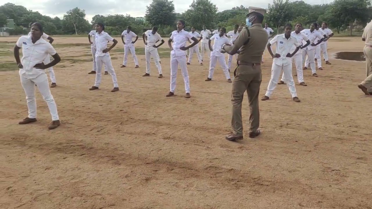 Women police training | Physical Test (PT) | TAMIL NADU - YouTube